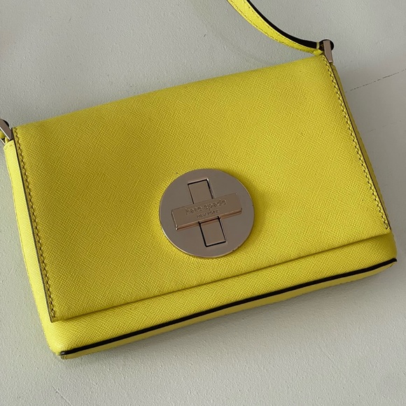 kate spade | Bags | Kate Spade Bright Yellow Crossbody Purse | Poshmark